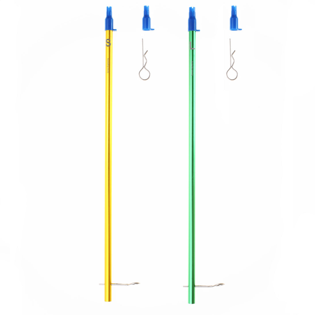 Nalliputket anodisoitu LR+SR / Priming tube set LR+SR